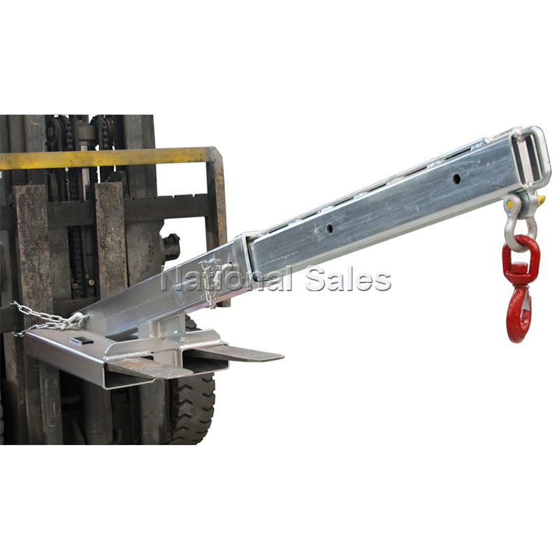 Budget Tilt Forklift Jib Attachment 3500kg | Tilt Forklift Jib ...
