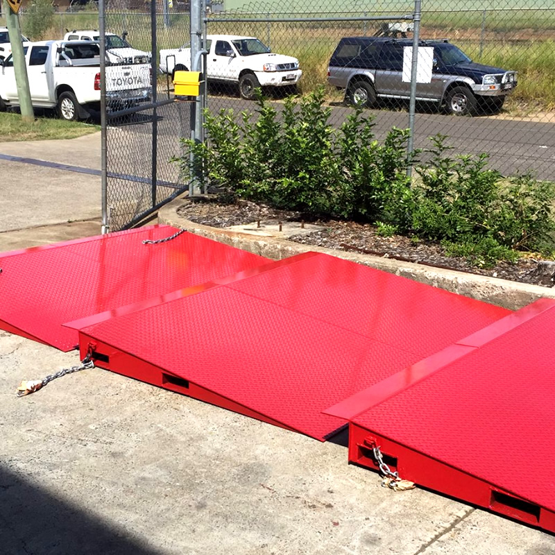 Forklift Container Ramp Fixed 6000kg - Australian Made | Attachments ...