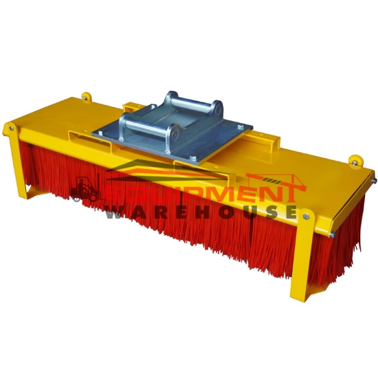 Excavator Broom 1200mm - Excavator Sweeper for Excavators | Attachments ...