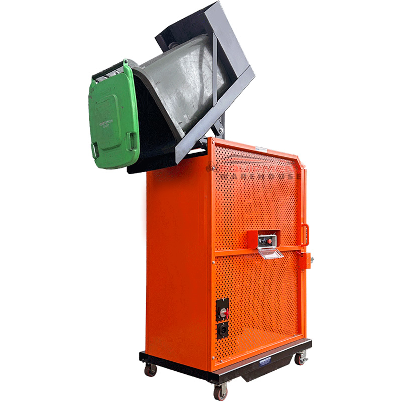 500kg Electric Hydraulic Wheelie Bin Tipper with Gate | Attachments For ...